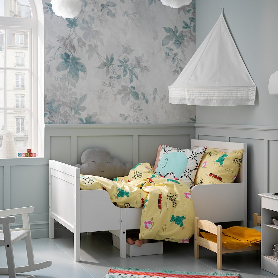 Extendable childs bed store