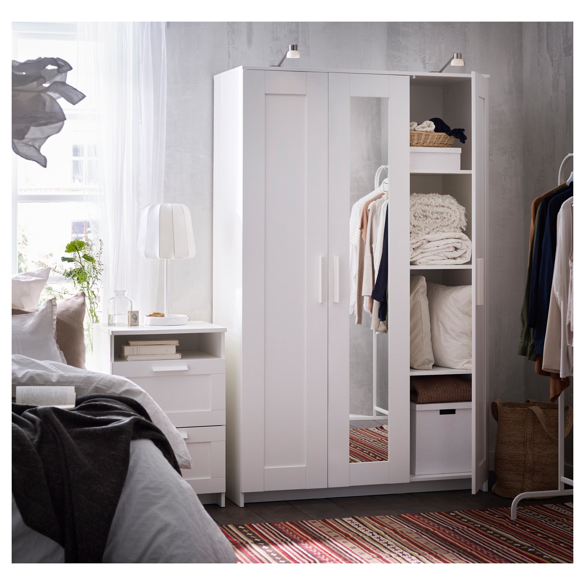 IKEA BRIMNES 3 Door Wardrobe miscexpress